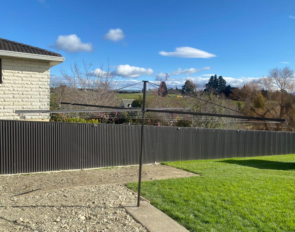 Clothesline installation and repair ⋆ Jeffrey Dennison Builders